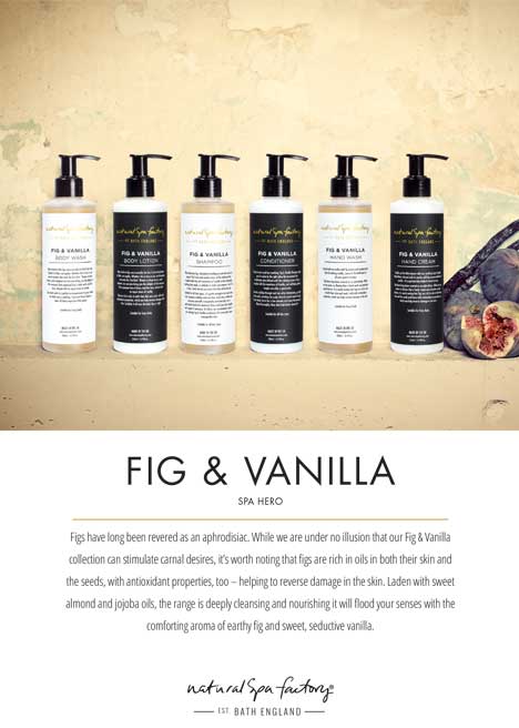Fig & Vanilla – Natural Spa Factory