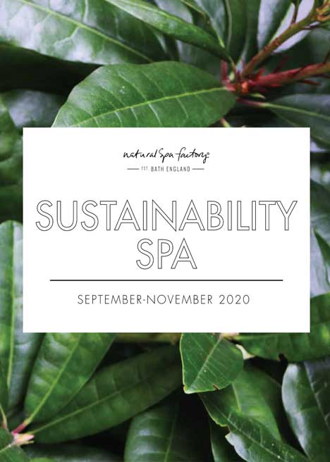 Sustainability Spa - September to November Treatment Menu 2020 ...