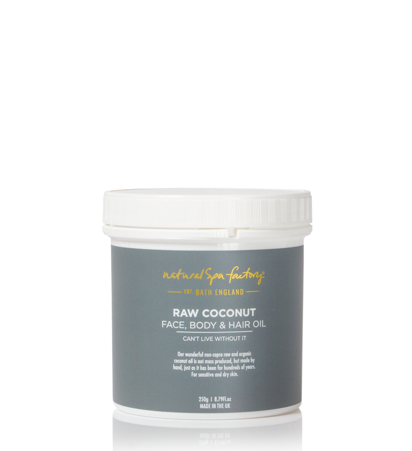 100% Organic Raw Coconut Body Oil | Natural Spa Factory